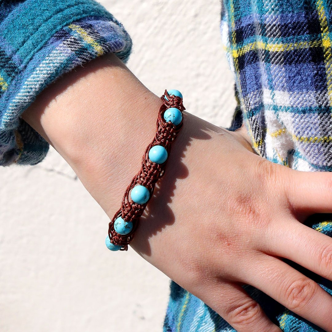 Herringbone Knotted Macrame Bracelet Tutorial | PotomacBeads