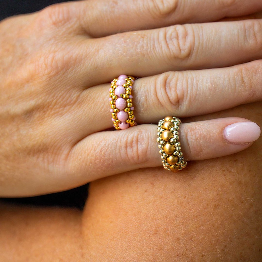 RounDuo Mini Ring Band Tutorial | PotomacBeads