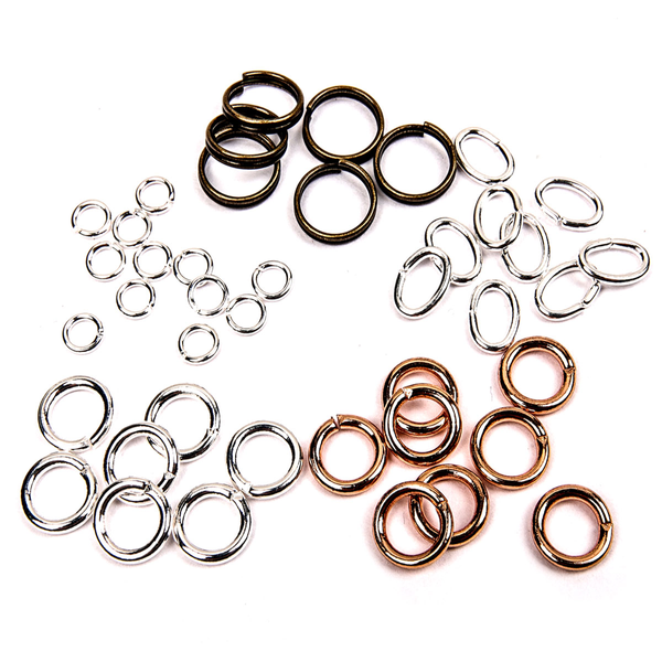 Metal Jump Rings & Rings for Jewelry-Making | PotomacBeads