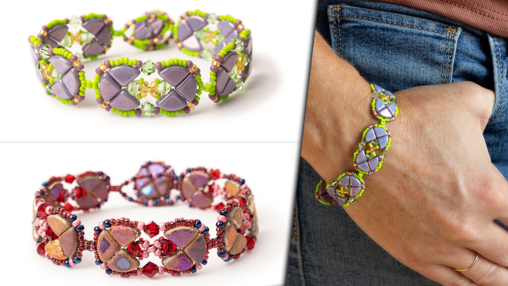 Oval Piece of Pie Tutorial | PotomacBeads