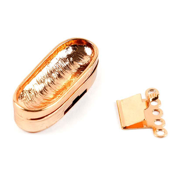 Claspgarten Infinite Customizable Box Push Clasp for Long Oval Crystals ...