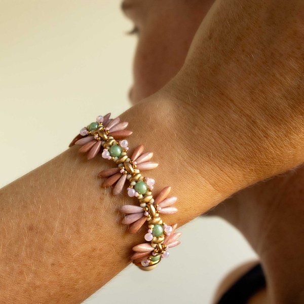 Lakeside Bracelet Tutorial | PotomacBeads