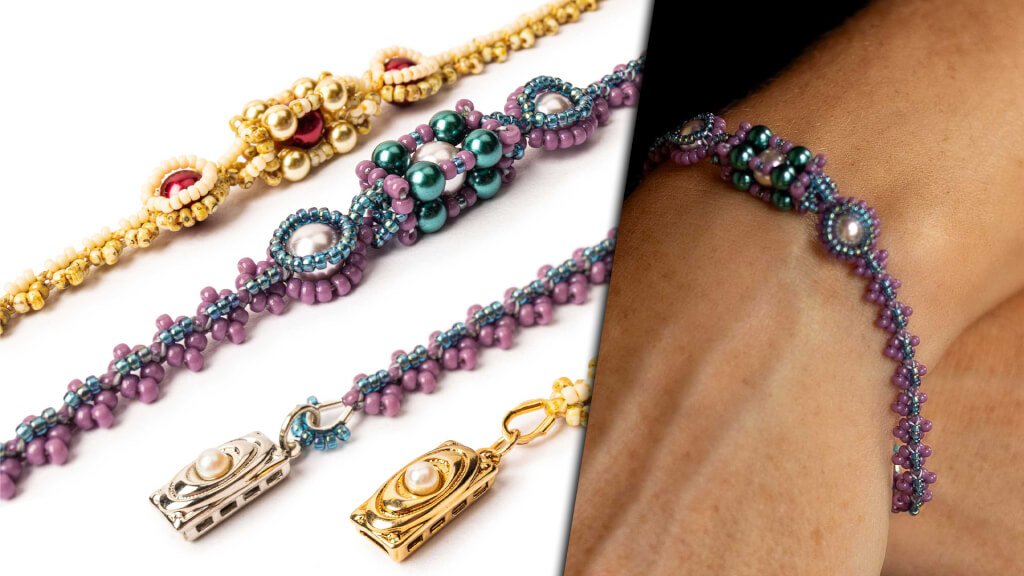 Trapped Bracelet Tutorial | PotomacBeads