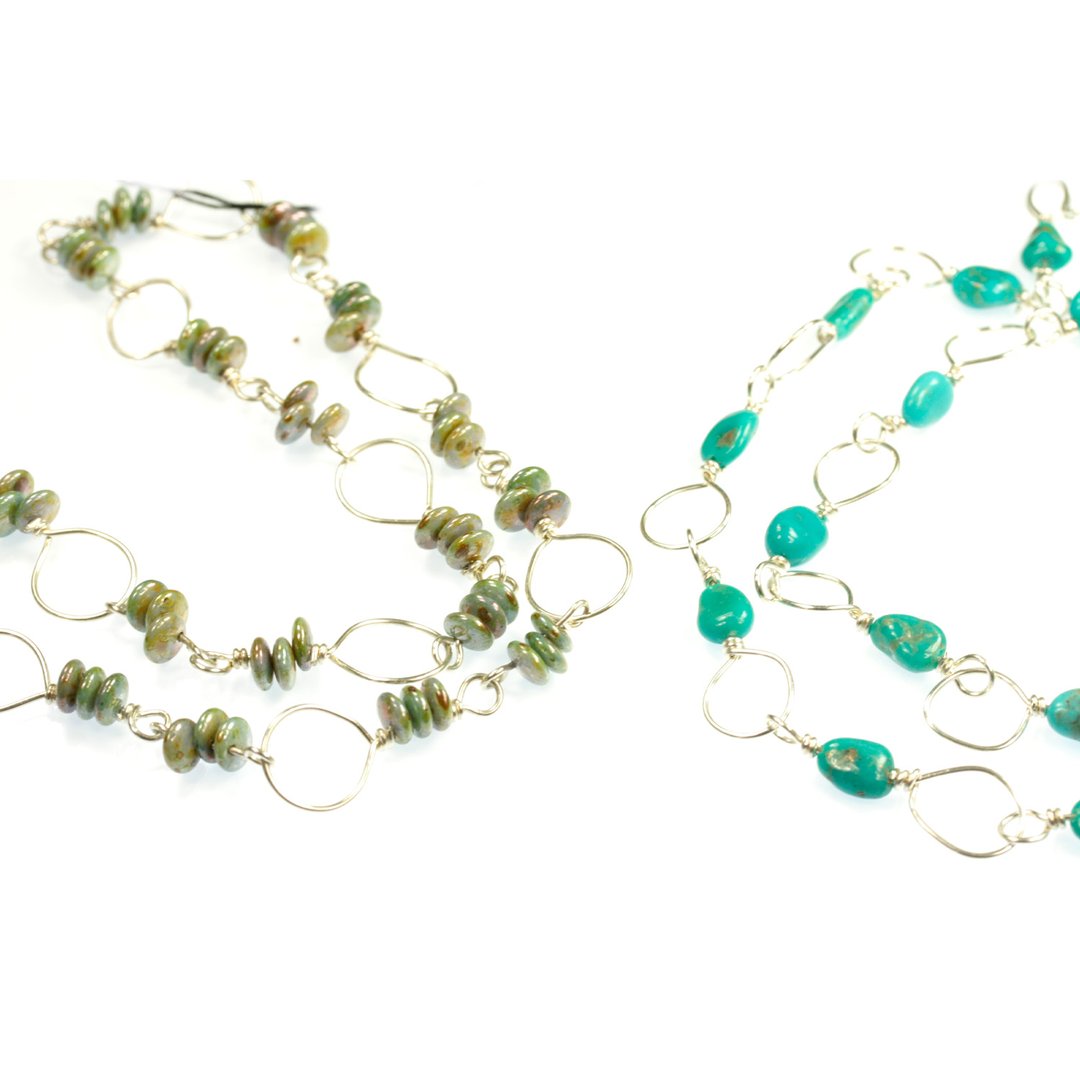 Wire Beaded Chain Tutorial | PotomacBeads