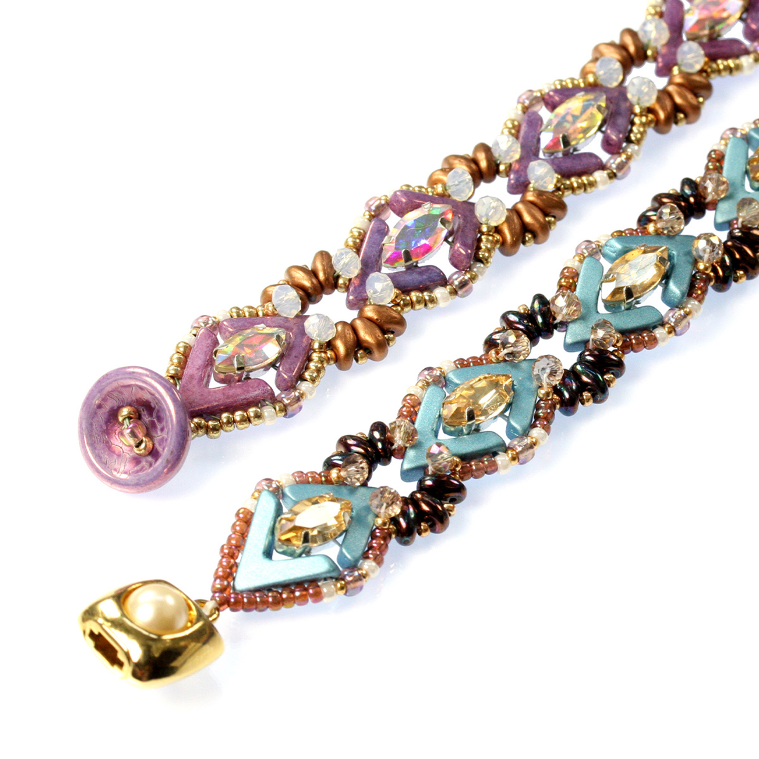 Pattern Collection - EVA/AVA Bead Jewelry-Making Designs #2 | 10 Patterns