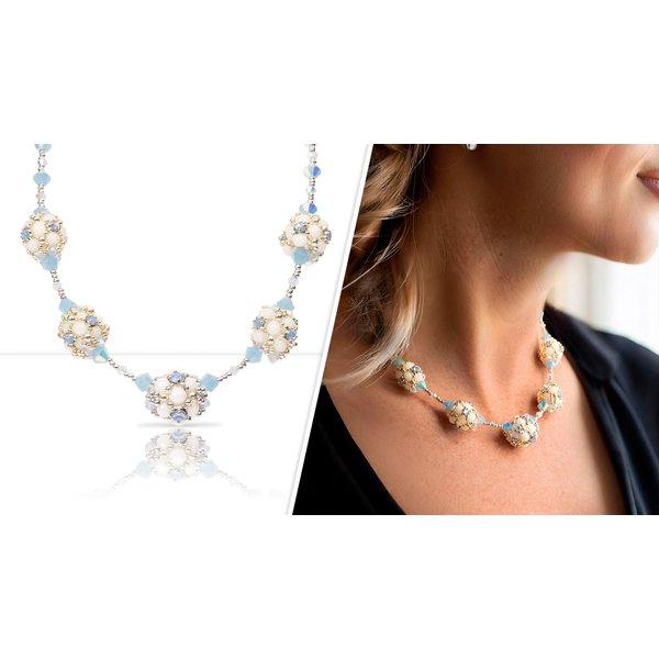 Montee Beaded Bead Necklace Tutorial