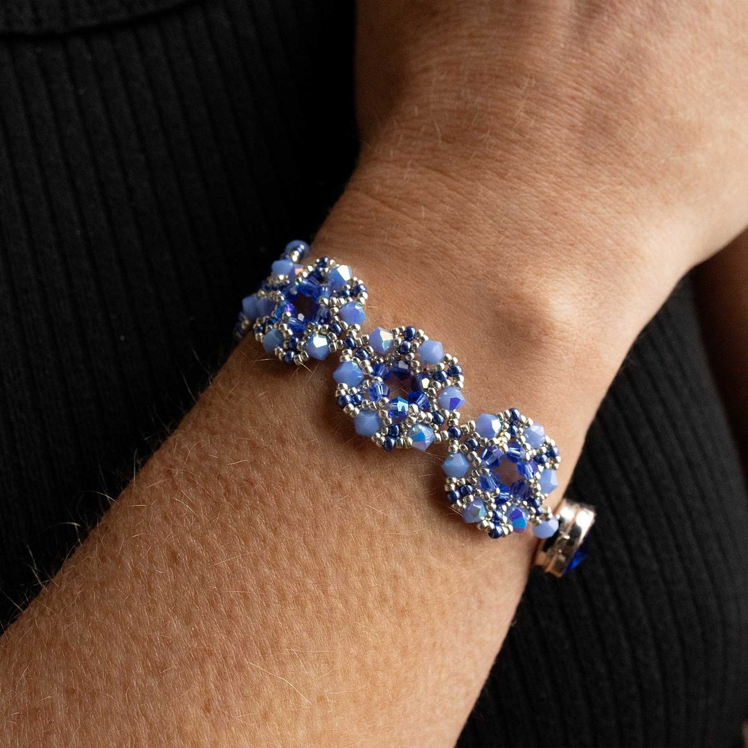 Crystal Loops Bracelet & Earrings Tutorial