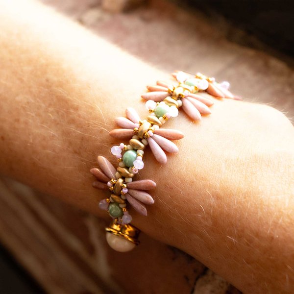 Lakeside Bracelet Tutorial | PotomacBeads