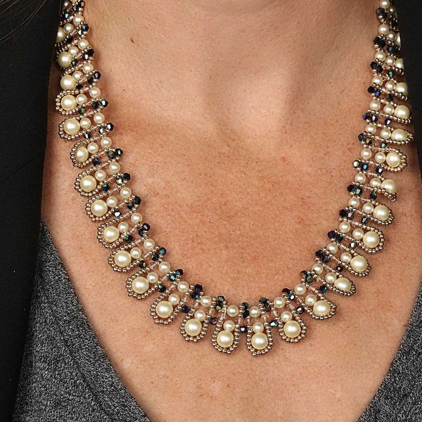 Victorian Swag Collar Necklace Tutorial