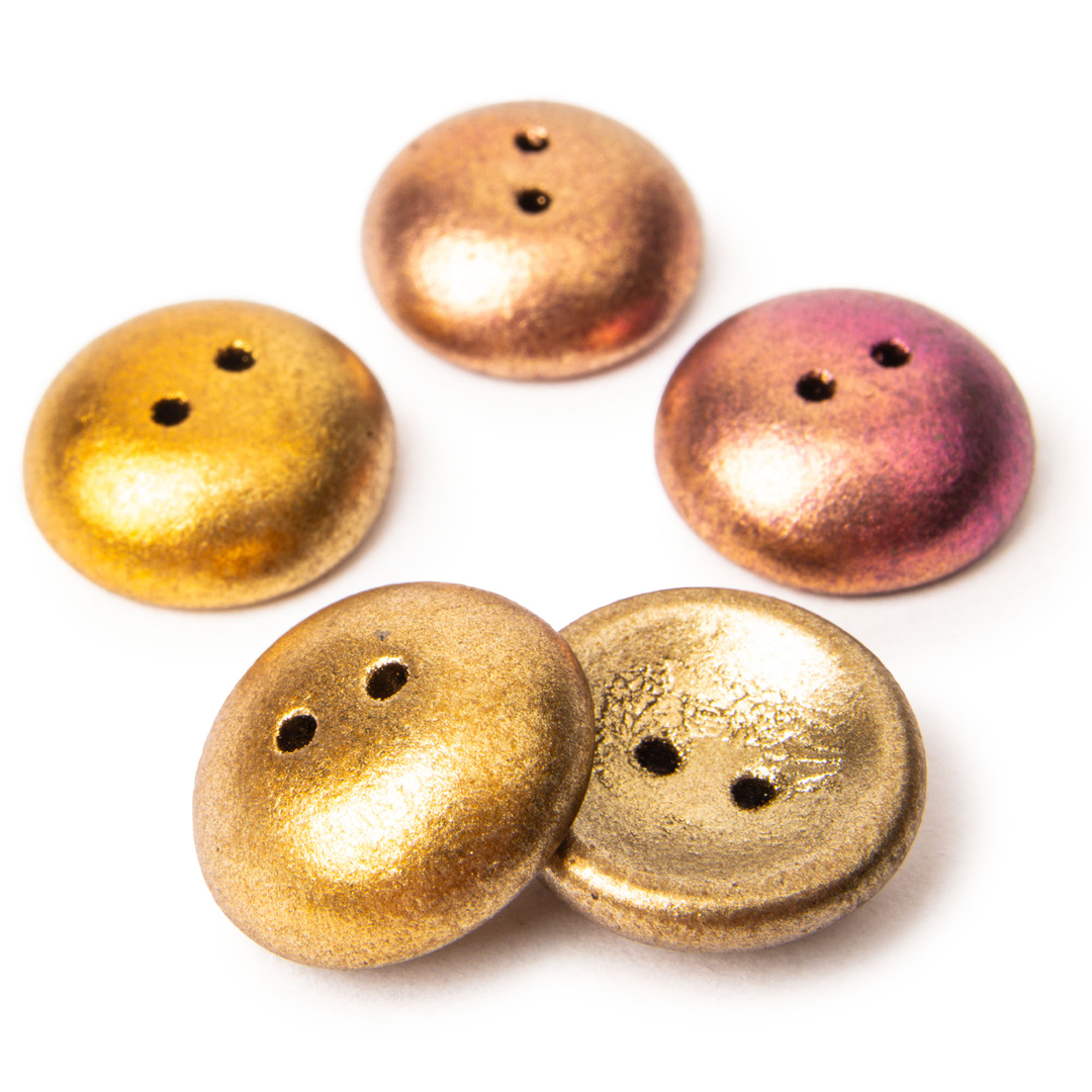 Premium Cup Buttons for Elegant Beading | Potomac Beads
