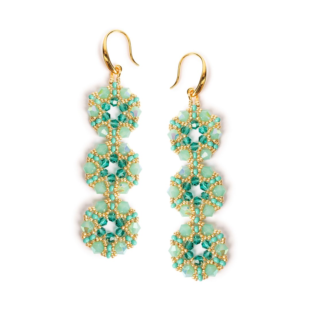 Crystal Loops Bracelet & Earrings Tutorial