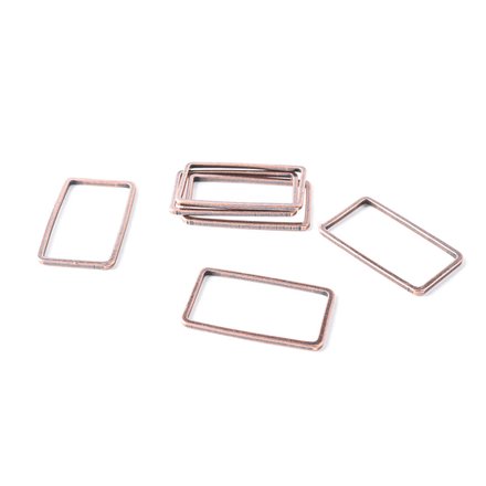 Metal Bead Frames - Silver, Copper, Brass, Gold, Gunmetal, Pewter ...