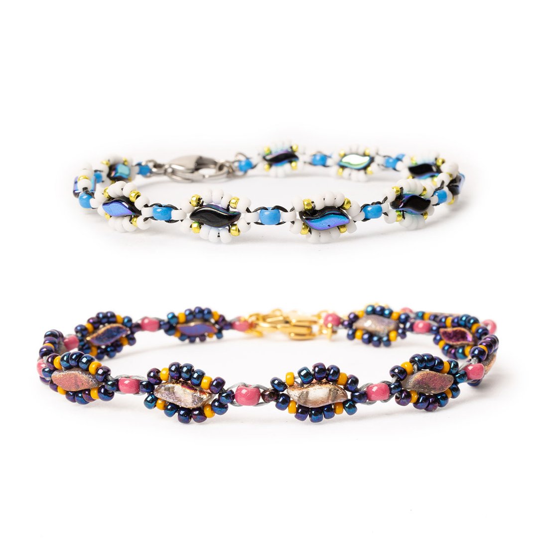 Storm's Path bracelet Tutorial | PotomacBeads