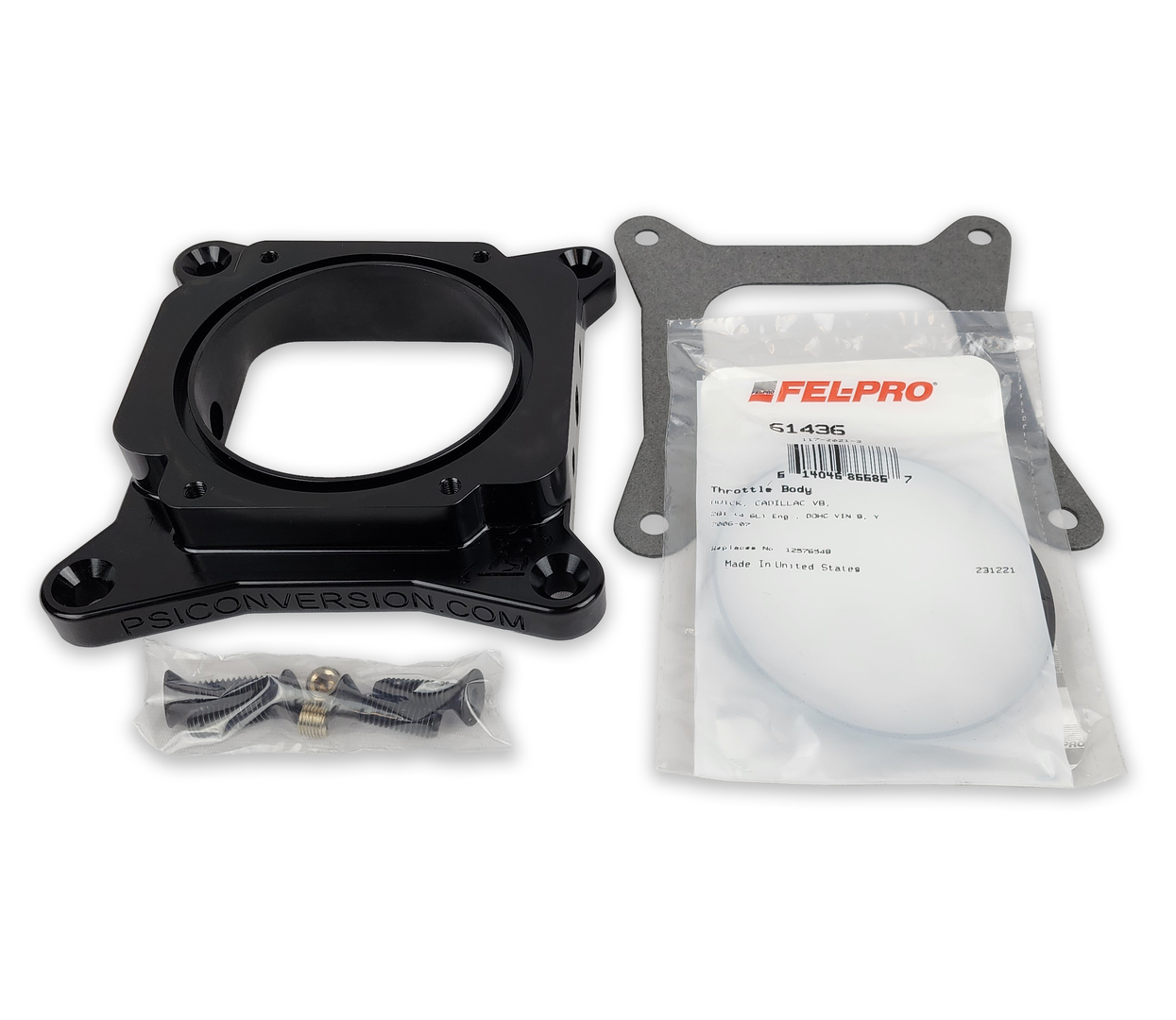 Classic style LS air cleaner adapter kit