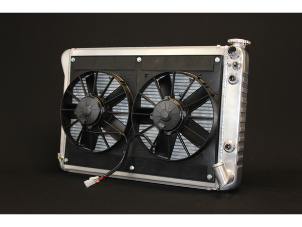 Radiators with Electric Fans for LS and LT Swaps | PSI Conversion