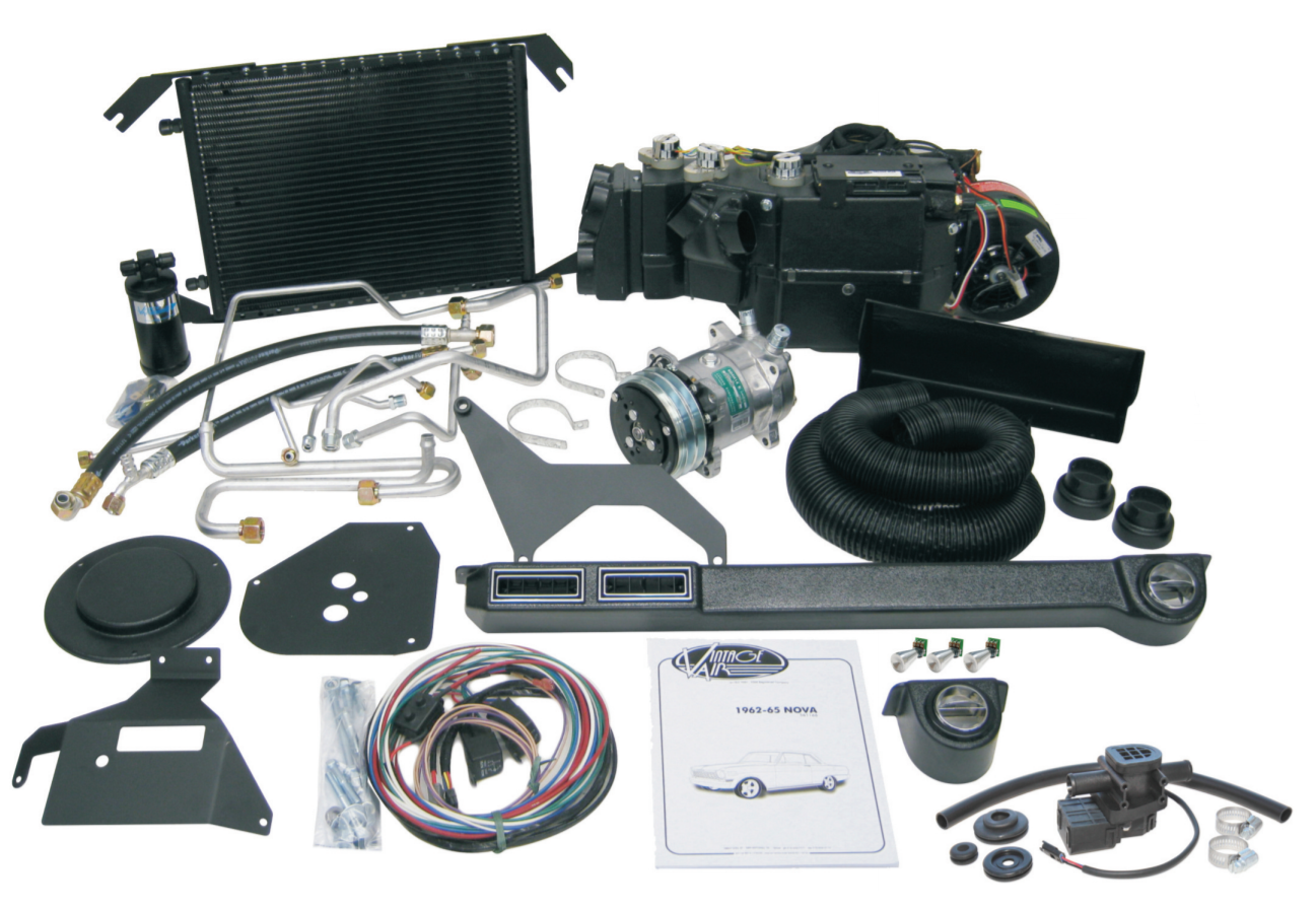 961164 | 1962-65 NOVA COMPLETE A/C KIT (LSX)