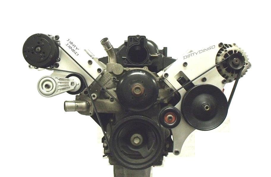 DD-LS-ALT-PS-AC-R4 | ACCESSORY DRIVE BRACKETS COMBO KIT, HIGH MOUNT PS