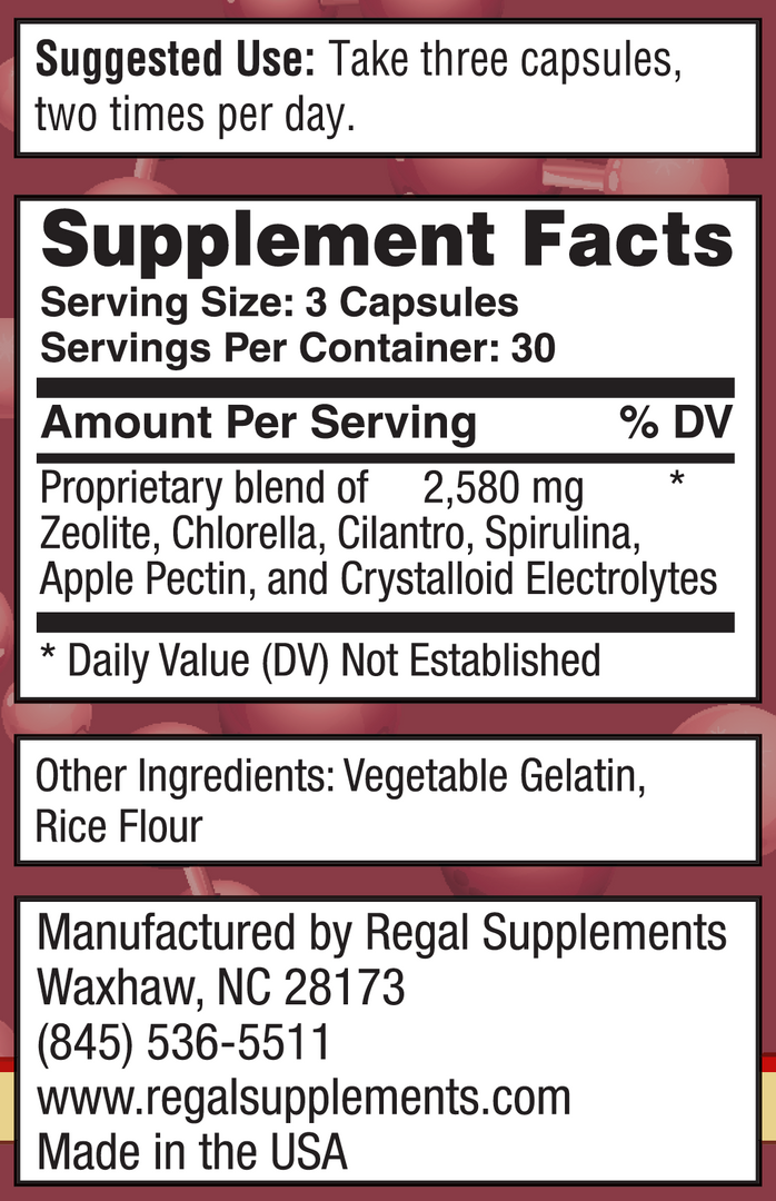 The most balanced, complete and thorough Detox product available