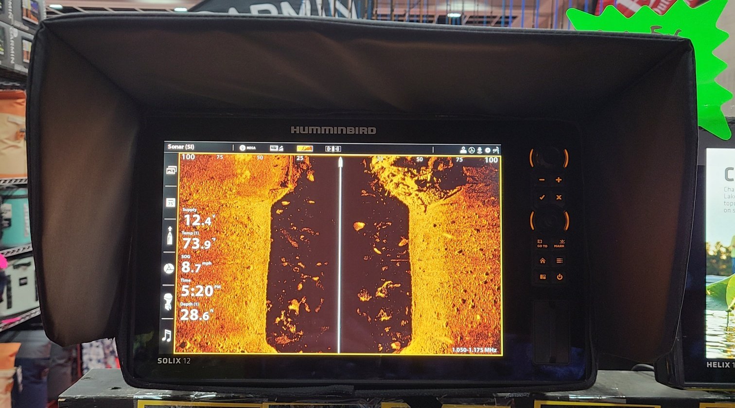 SunShade for 12" Helix & Garmin GPSmap screen