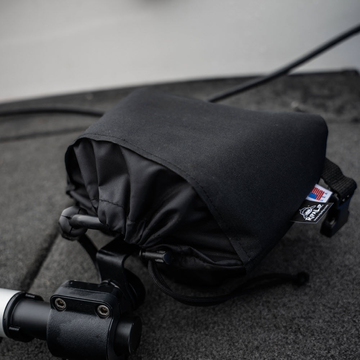 Transducer cover for live sonar transducer