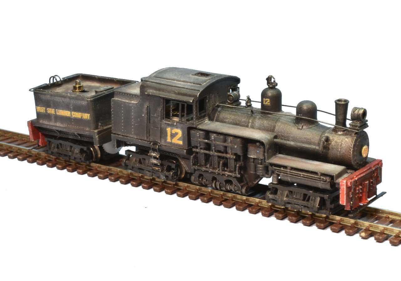 N Class C Shay Locomotive Shell Kit