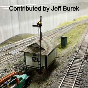 HO Upper Quadrant Train Order Signal Kit #2