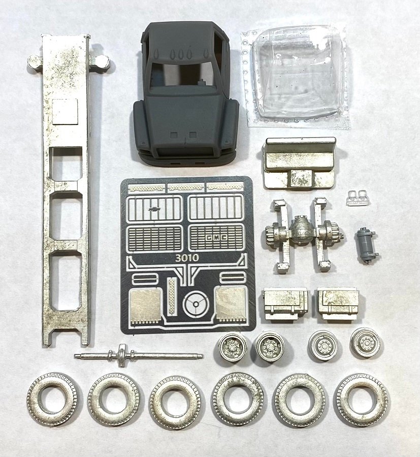 HO Cab and Chassis Builder's Kit