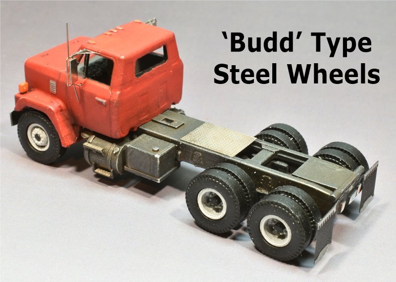 HO Budd Steel Wheel Set