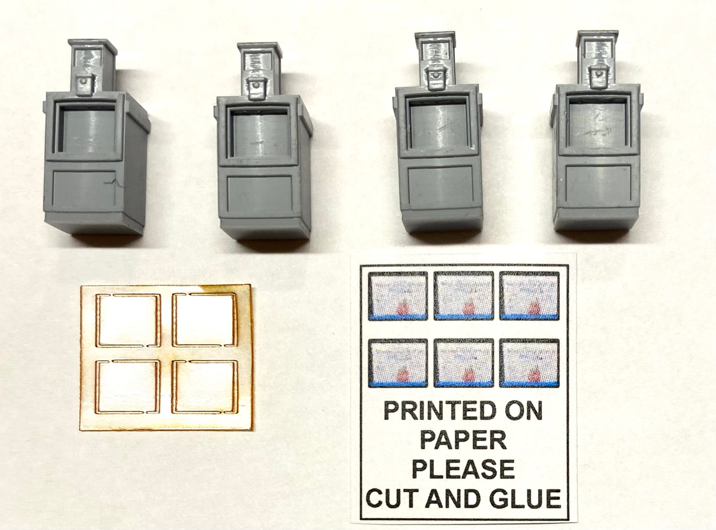 HO Newspaper Stands (4)