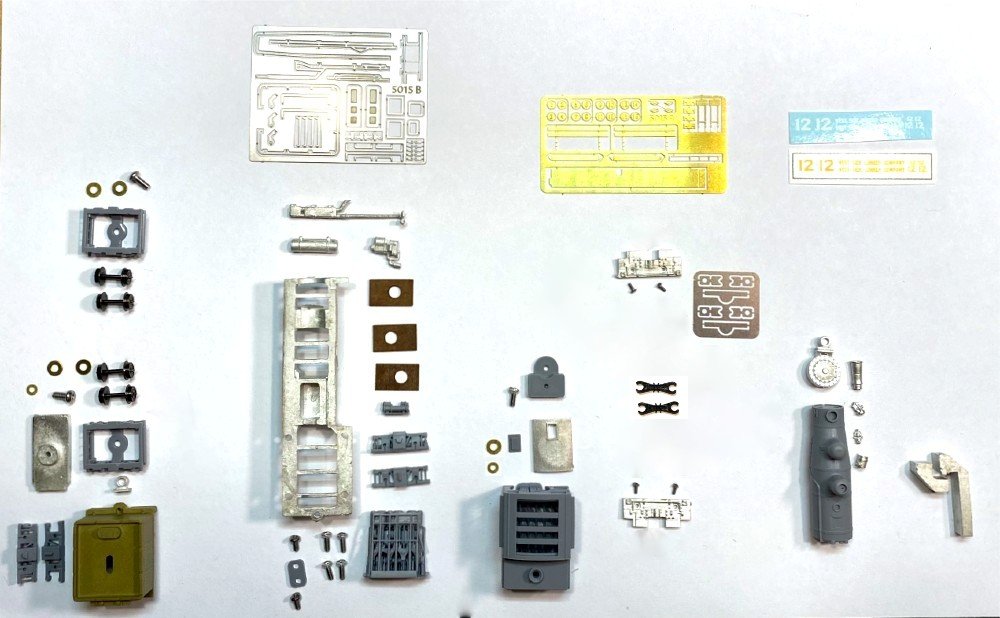 N Class C Shay Locomotive Shell Kit