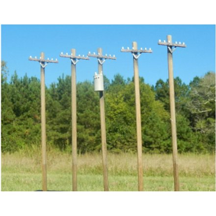 HO Individual Power Pole Cross Arms
