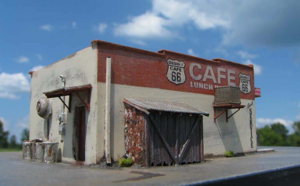 N Route 66 Series: DESERT CAFE