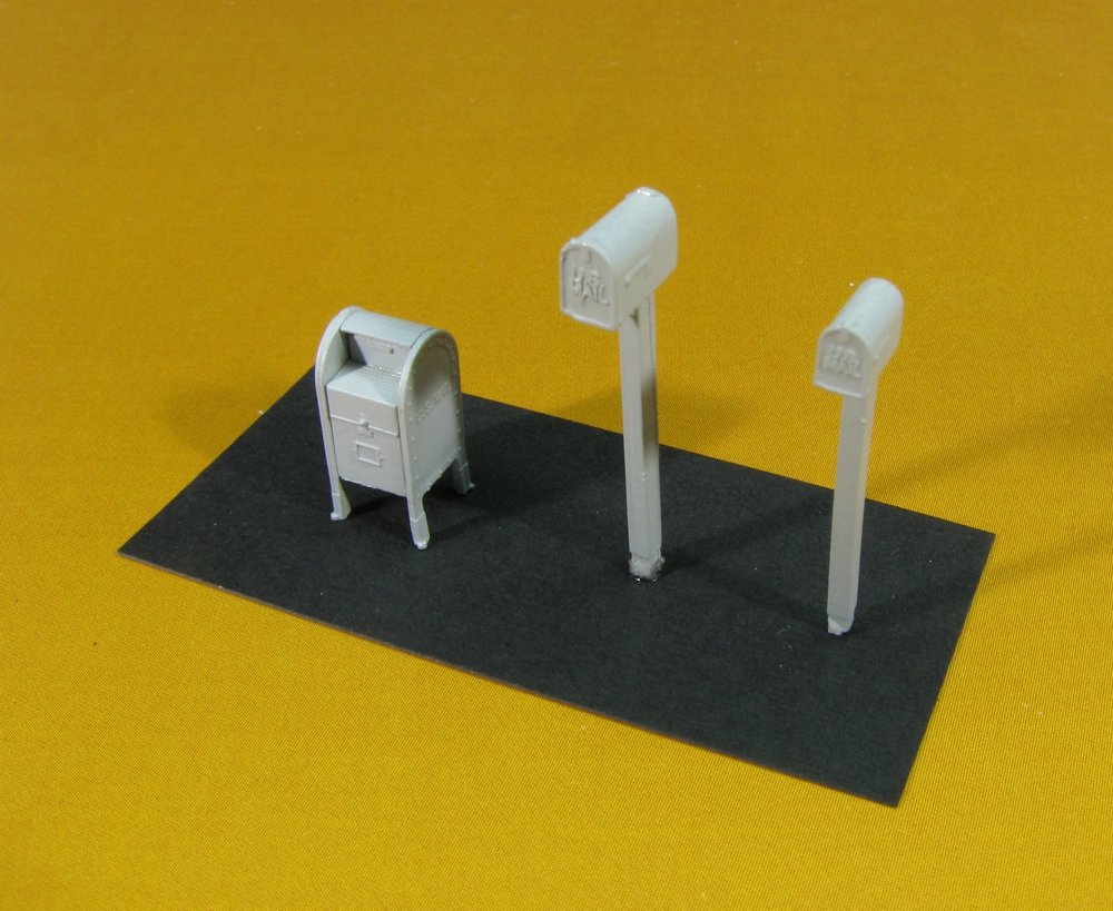 HO Mailbox Set (12 boxes)
