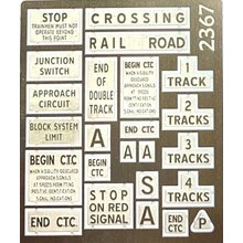 HO Scale Signals, Wigwags & Trackside Detail Kits
