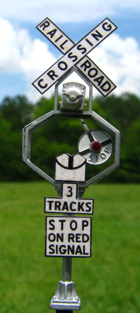 HO Magnetic Signal Co. Model 12 Wigwag Flagman