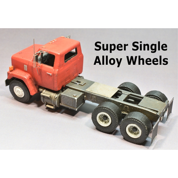 HO Super Single Alloy Wheel Set