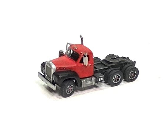 N 1953-66 Tandem Axle Mack Model B Tractor