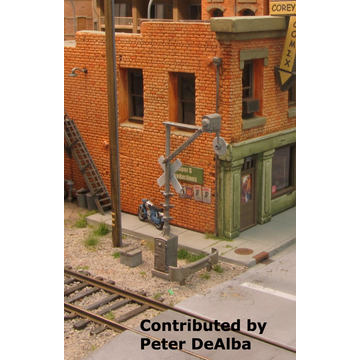 HO Magnetic Signal Co. Model 3 Wigwag Flagman