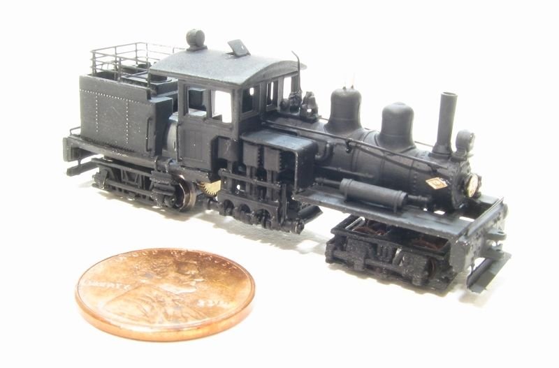 Nn3 Class B 30-40 Ton Shay Locomotive Shell Kit