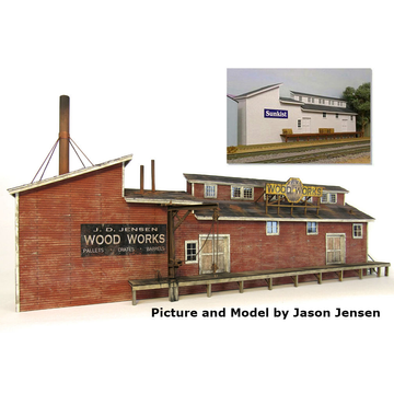 HO Sunkist Packing Shed