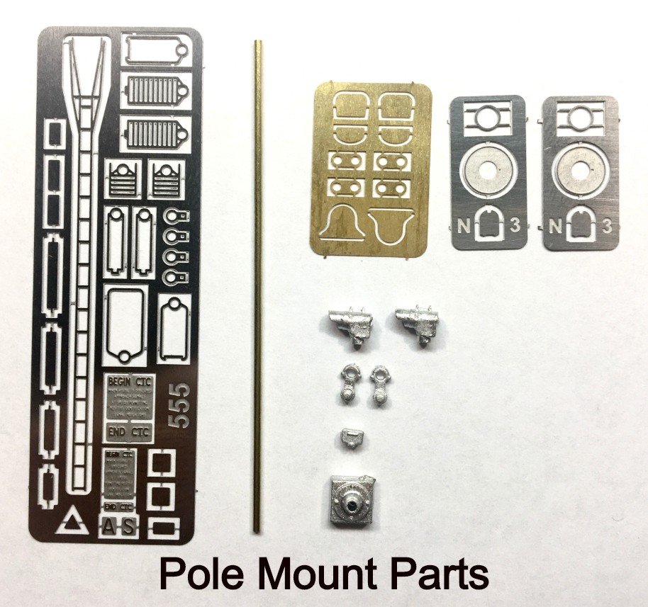 N GRS Pole Mount Searchlight Signal