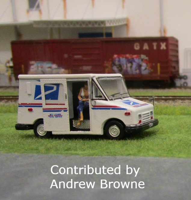 HO Grumman LLV Delivery Truck Kit