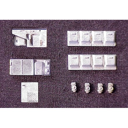 HO Scale Passenger Car Detail Parts