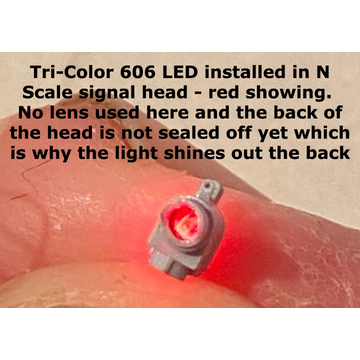 606 Size Tri-Color LED