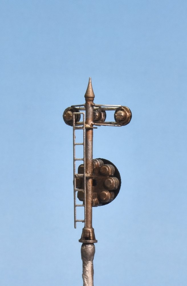 N B & O Signal Mast Assembly