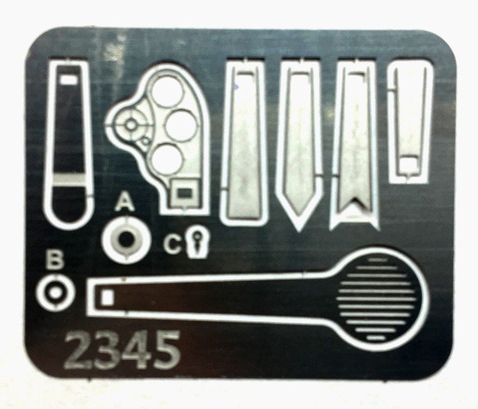 HO Photo Etch Left Hand Semaphore Head Set #1