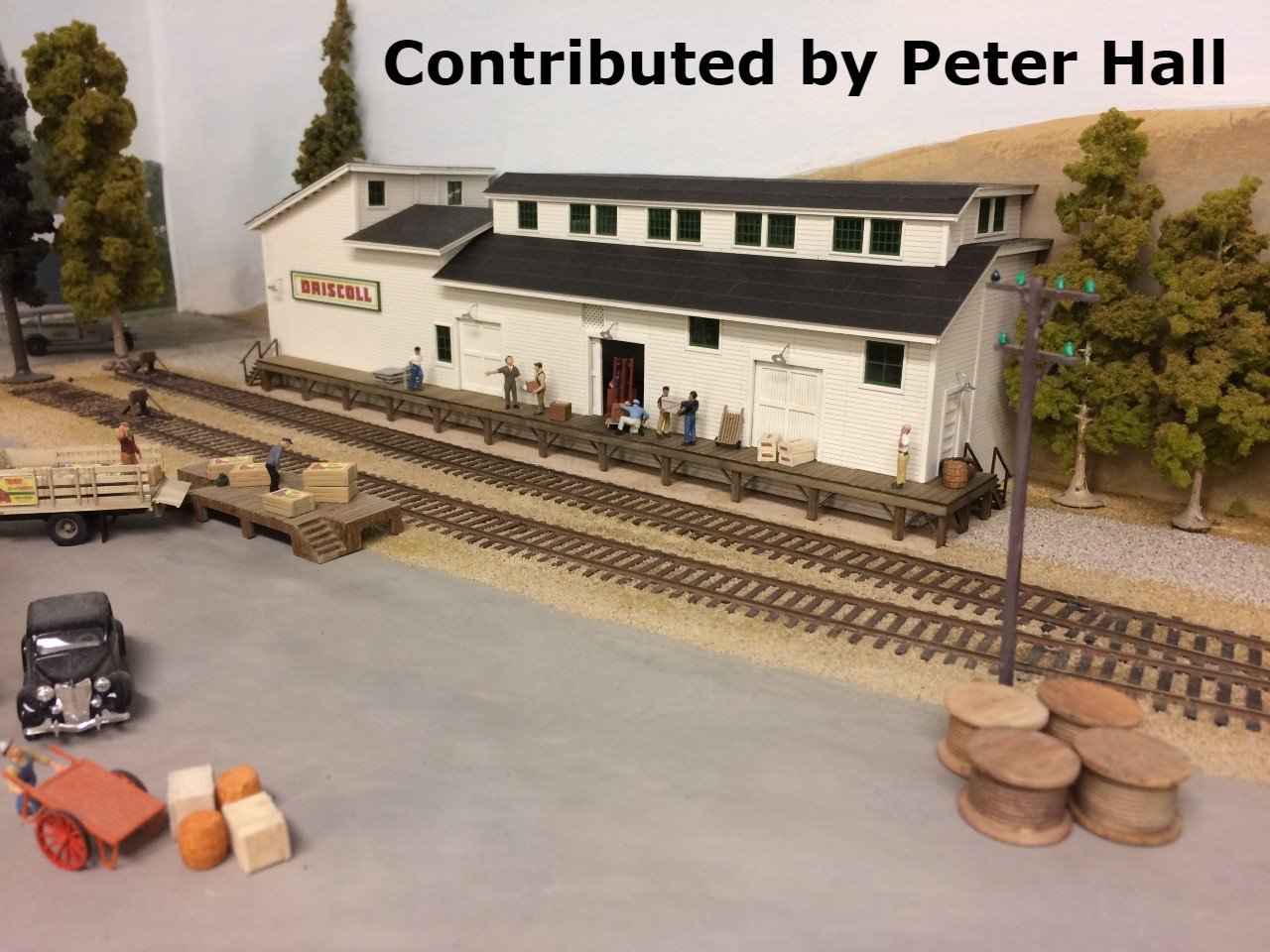 HO Sunkist Packing Shed