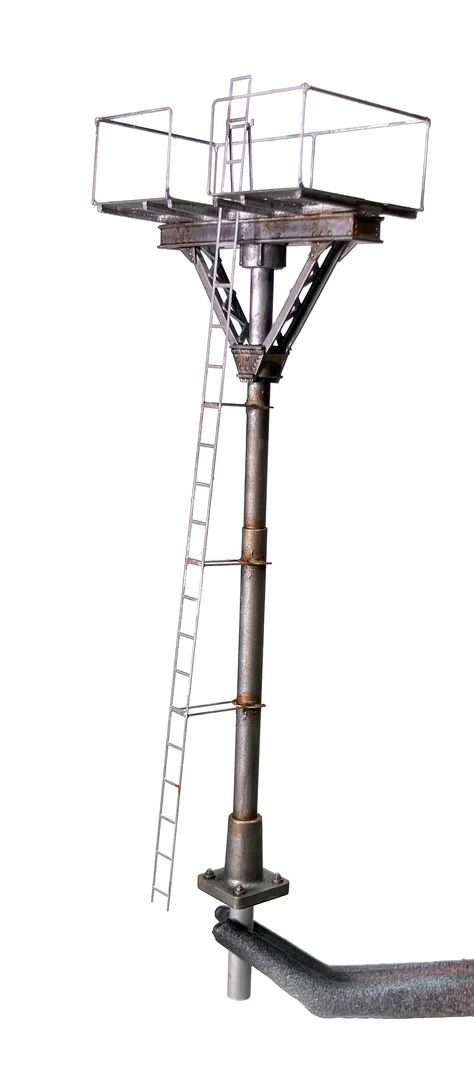 HO B & O Signal Tower Mast Assembly