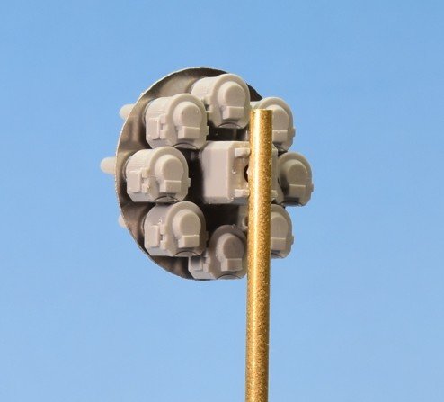 HO PRR Position-Light Signal Head (4011)