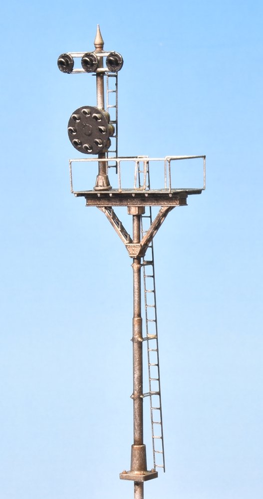 N B & O Signal Mast Assembly